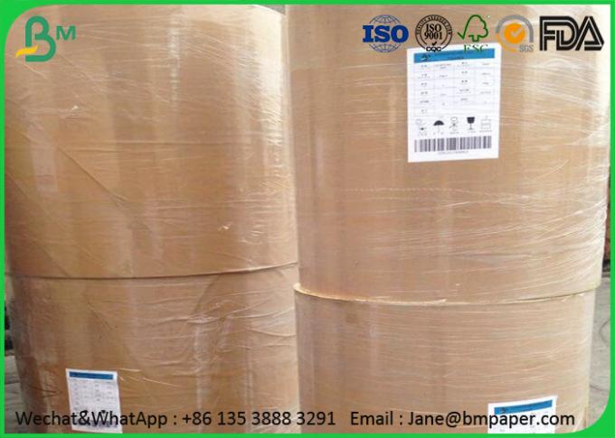 Wood Pulp WFC Woodfree Printing Paper , 60 70 80gsm Bond Paper In Reels