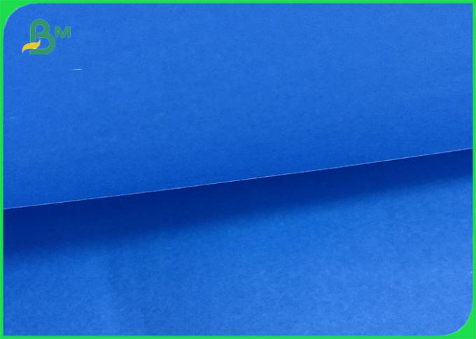 Printable Single Side Blue Uncoated Woodfree Paper 45 - 80g For Magazines