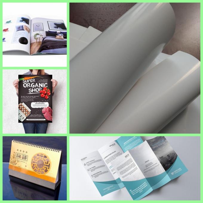 White C2S Art Paper Jumbo Roll Art Card 300gsm For Printing / Packaging