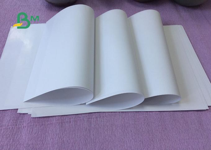 80g 90g C1s Art Paper / Glossy One Side Coated Art Paper For Printing