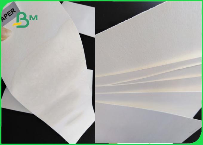 White Moisture Absorbing Cardboard Paper 0.9mm 600*800mm For Coaster