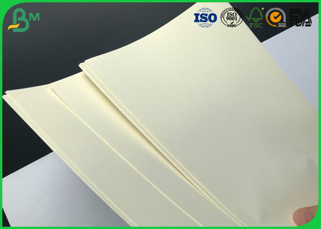50g 60g 70g 80g Uncoated Cream Woodfree Offset Paper For Textbook