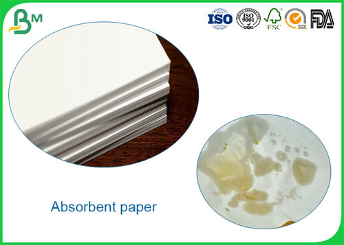 0.5mm 0.6mm Uncoated Absorbent Paper In Sheet for Chemical Test