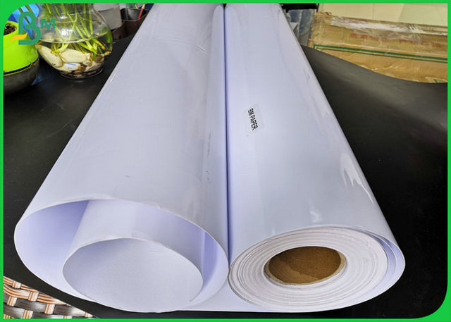 High Glossy Cardboard Paper Roll , 150gsm 190gsm 200gsm Coating ...