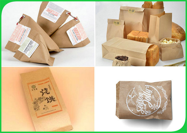 Biodegradable 40gsm 50gsm 60gsm Brown Food Grade Wrapping Paper For ...