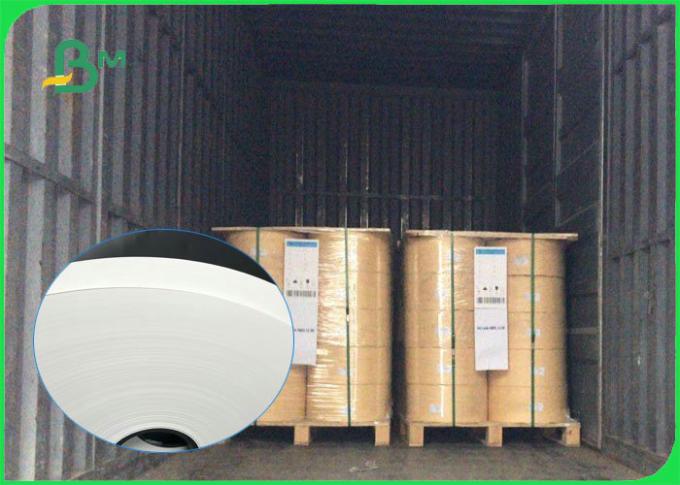 14mm 15mm 60gsm 120gsm Printable Straw Roll , 100% FDA Food Grade Kraft ...