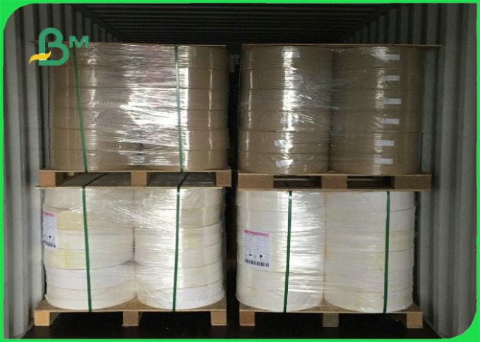 14mm 15mm 60gsm 120gsm Waterproof Straw Paper Roll For Striped Drinking ...