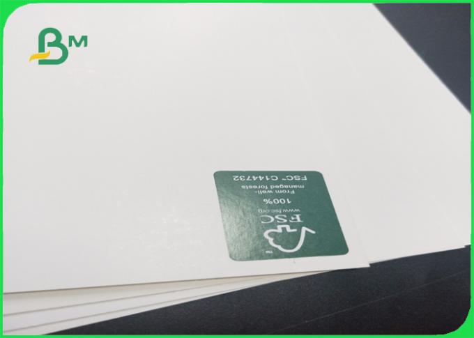210 - 365 GSM One Side Coated Glossy FFB Board With Wood Pulp For Printing