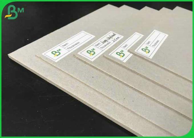 High Density 700 x 1000mm Grey Board 1.35mm 1.5mm Grey Chipboard For ...