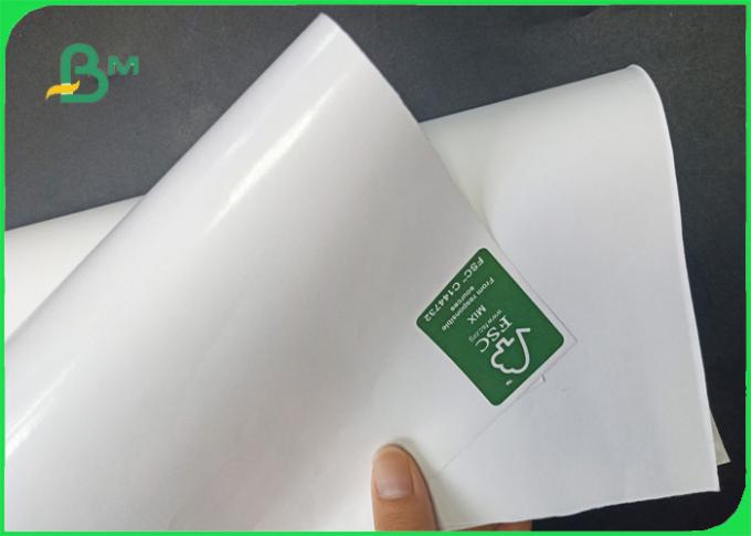 90gsm Oil Resistant Food Grade PE Coated Woodfree Offset Paper For Packing