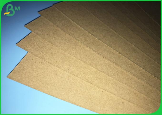 70 * 100cm 200gsm - 400gsm FSC SGS Brown Kraft Board For Making Boxes