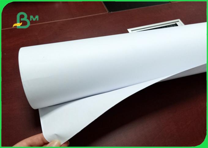 48 Inch 20lb / 75gsm Eco - Friendly Safe Strength Plotter Paper Roll ...