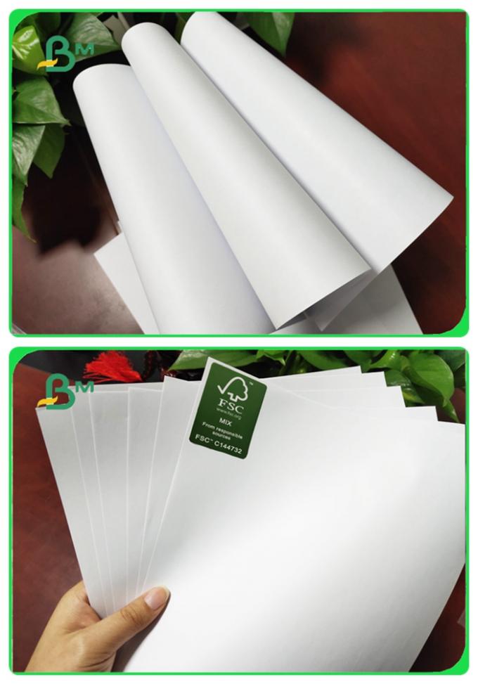104% Whiteness Long Grain Wood Free Uncoated Offset Paper FSC & ISO ...