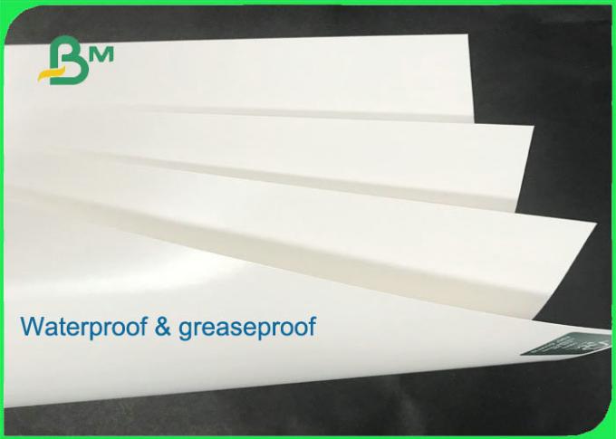 Greaseproof 350gsm + 15g PE Coated Cardboard For Food Container
