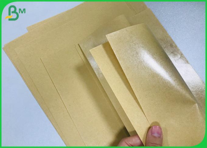 Single Sided Coated Kraft Paper With 10g 12g 15g Polyethylene Laminated ...