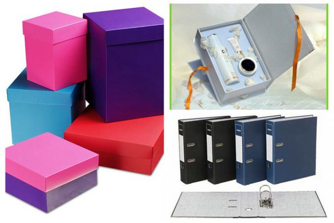 ISO Glossy Varnish Colorful Hard Paperboard 2.0mm For Storage Box File ...