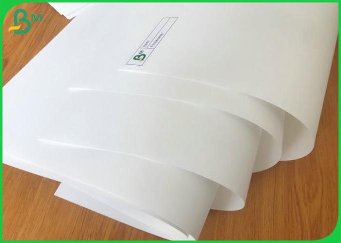 Waterproof RPD 100um White Stone Synthetic Paper Sheets For Untearable ...