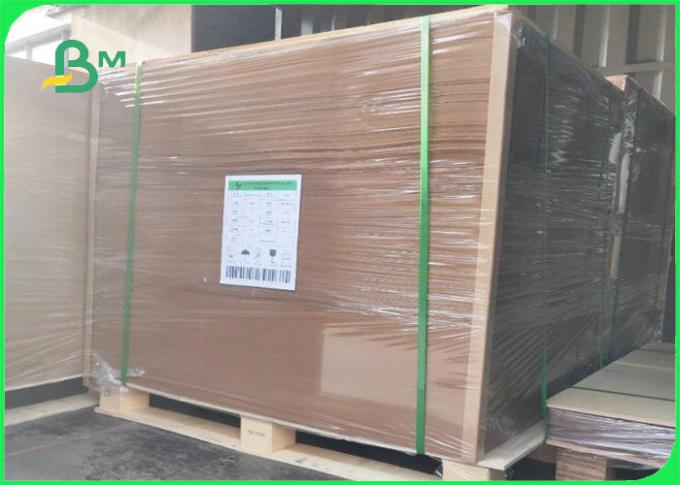 200g - 400g 860mm * 914mm Brown Kraft Test Liner Board For Storage Bags