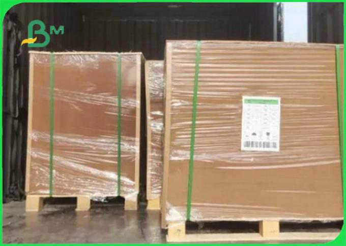 Strong Stiffness 250gsm - 400gsm Brown Craft Board For Boxes Packaging