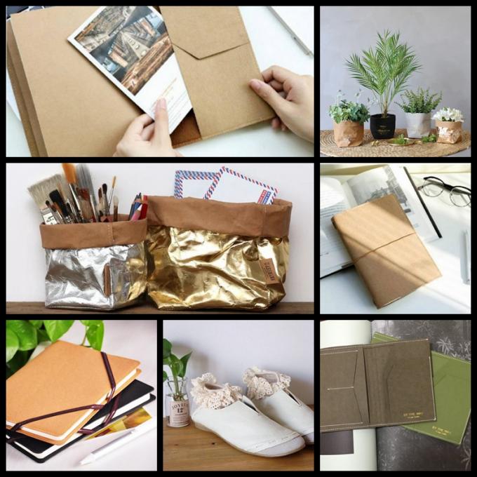 Washable Kraft Paper Environmental Protection Material 150cm 0.55mm