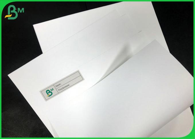 Eco 120UM 200UM White Matte Finish Synthetic Limestone Paper Sheet