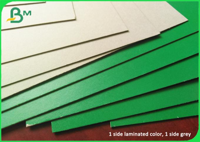 Grey Carton Board 1.2mm Shiny Glossy Coated Paperboard In Sheet