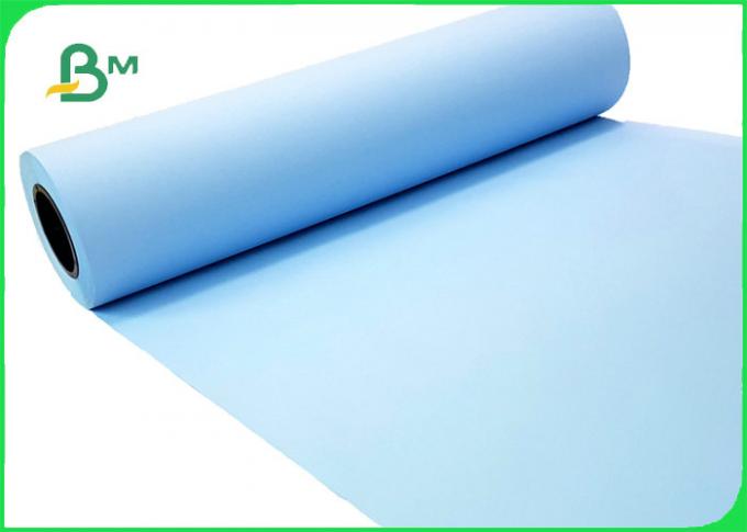 20LB Blue Tinted Bond Paper For Plotter Printers A0 A1 Clear Image ...