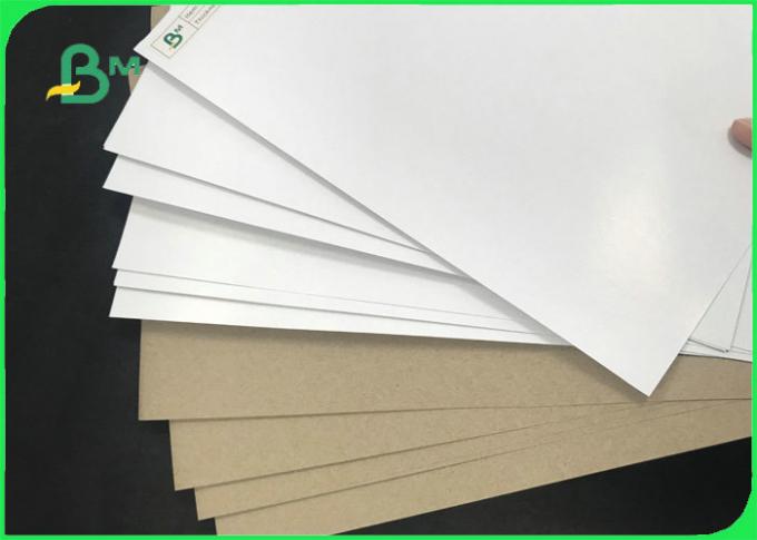 860 * 610mm 140GSM 170GSM Virgin Pulp White Top Test Liner For Packaging