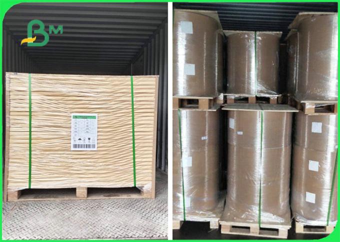 860 * 610mm 140GSM 170GSM Virgin Pulp White Top Test Liner For Packaging