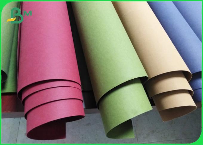 Tough Wear Fabric Kraft Paper 0.55mm Original Unwashed Paper Roll