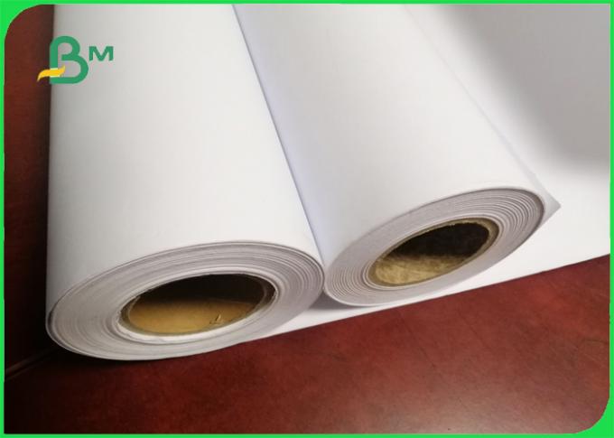High Whiteness Plotter Marker Paper For Garment Factory 60gsm 70gsm