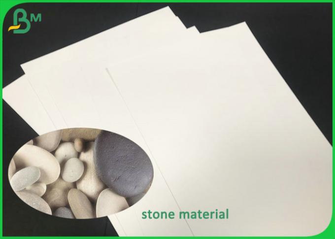 120gr Biodegradable Waterproof Stone Paper Sheets 707 * 1000mm For ...