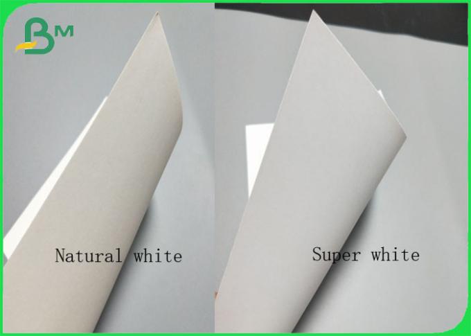 White Water Absorbent Paper 0.6mm 0.8mm Thickness For Coaster