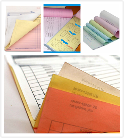 Blue Red No Carbon Required Paper For Printing 48g 55g A4 A3 Size