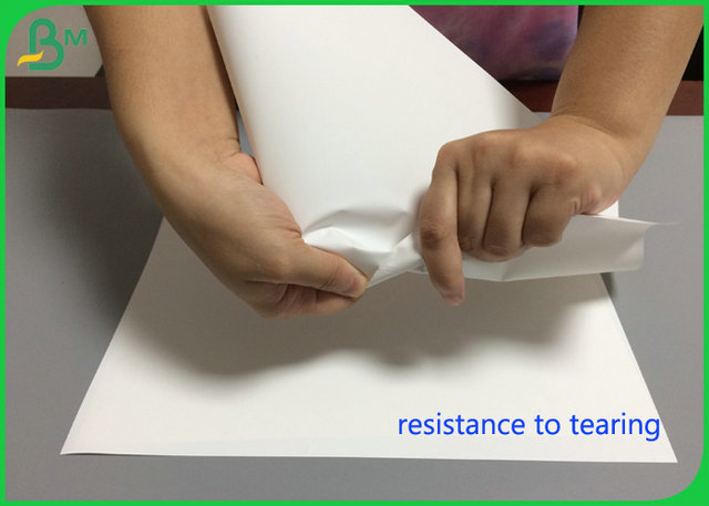 125um 200um White PET Synthetic Paper For label laser Printing