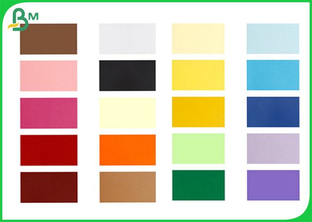 Uncoated Recycled Material Colored Bristol Paper 220gsm 230gsm With ...