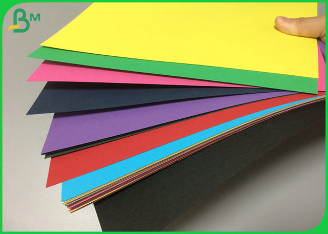 Uncoated Recycled Material Colored Bristol Paper 220gsm 230gsm With ...