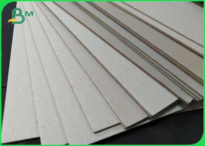 Recycled Graphic Board Grey Solid Paperboard 1.6mm 70 X 100cm