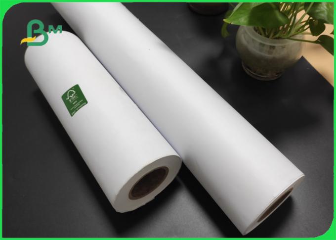 30" X 500ft Engineering Bond Paper 92% Brightness Pure White 3 Inch Core