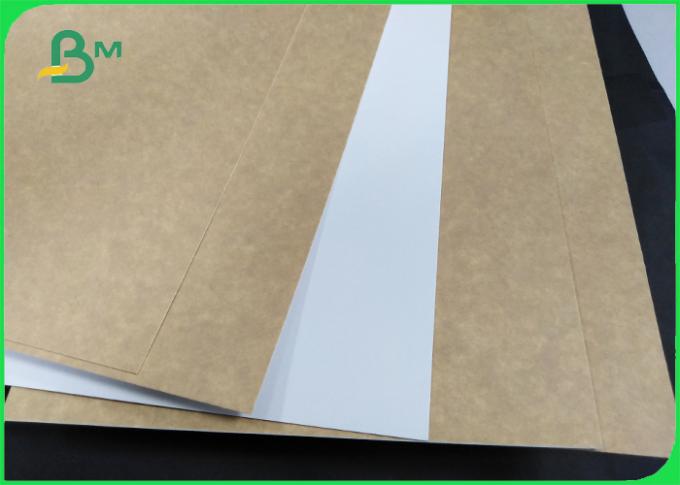 270gsm Clay Coated Kraft Back Paper Food Grade CCKB Recycled Paperboard