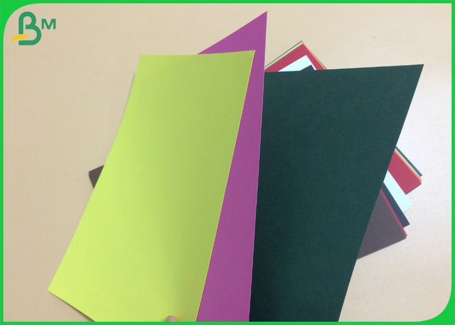 A3 A4 Size Available 230gr Colored Bond Paper With Green Red Black Color