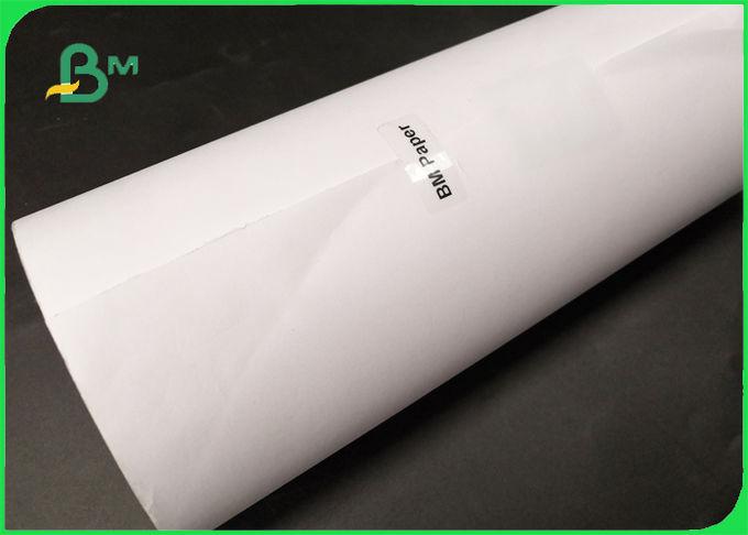 70gsm 80gsm CAD Inkjet Plotter Paper Roll Size A1 A0 For Drawing