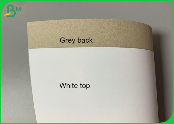 710 x 960mm 350g 400g Duplex Board Greyback For Beverage Packaging