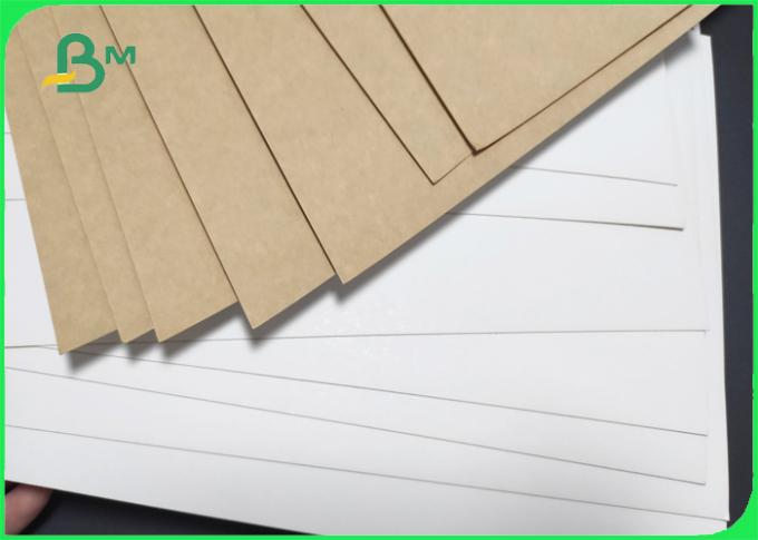 270gsm Clay Coated Kraft Back ( CCK ) 900mm Roll Tear Resistance