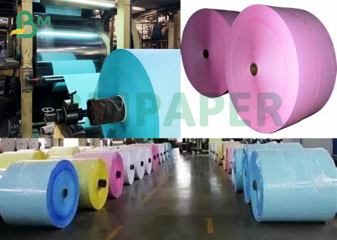 50gsm White Canary Colored Carbonless Copy Paper Copying & Offset Printing