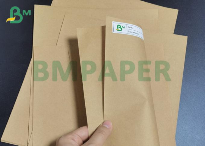 High Tensile Strength Dark Brown Color Extensible Kraft Paper Roll With ...