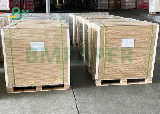 80# 100# Both Sided White C2S Gloss Cover Paper 25 x 38 inches For Printing