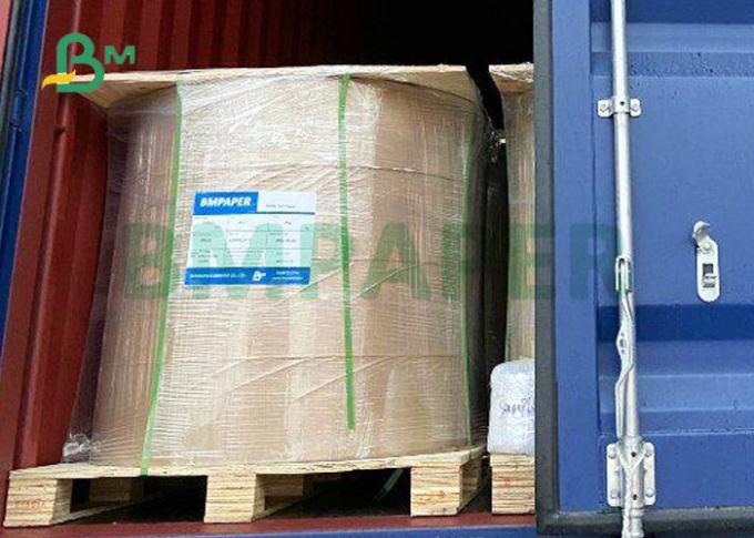 80# 100# Both Sided White C2S Gloss Cover Paper 25 x 38 inches For Printing