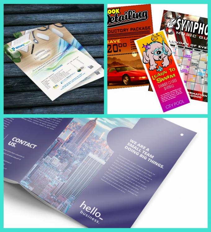 80lb 100lb High Gloss Cover Paper For Brochure 28 x 40 inch High Whiteness