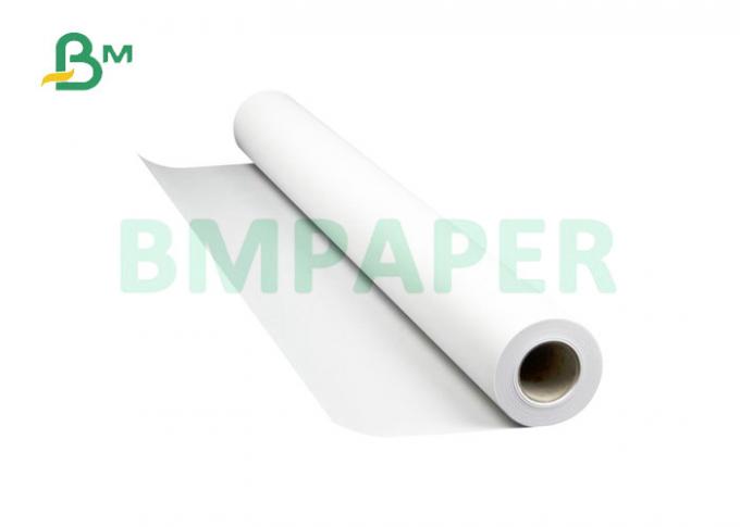 Wide Format 24'' x 150ft 20# Plotter Paper Roll For CAD Engineering Drawing